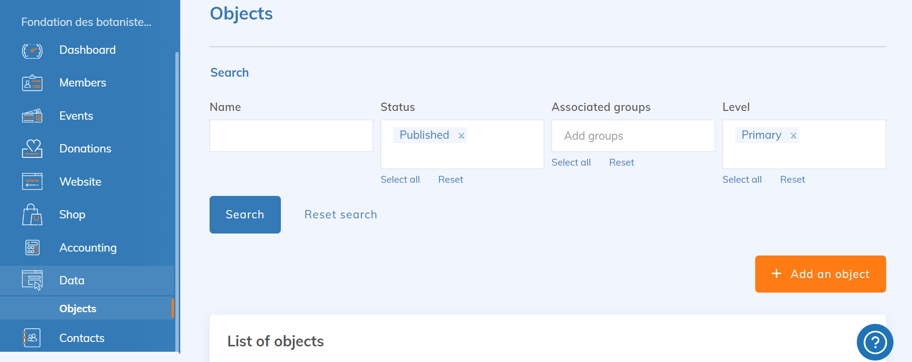 Create a customized database – Help Centre
